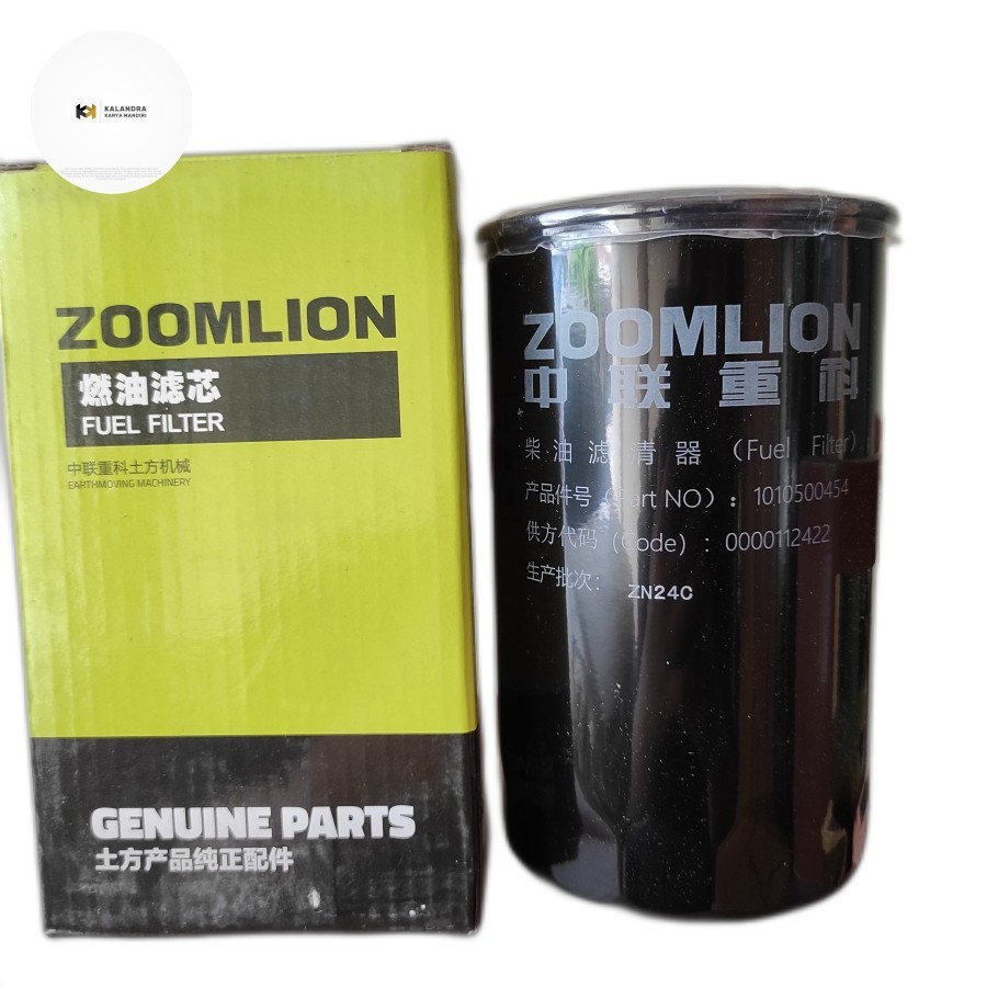 Jual Filter Solar Zoomlion ZE75E Yanmar 4TNV98 PN 1010500454 | Shopee ...