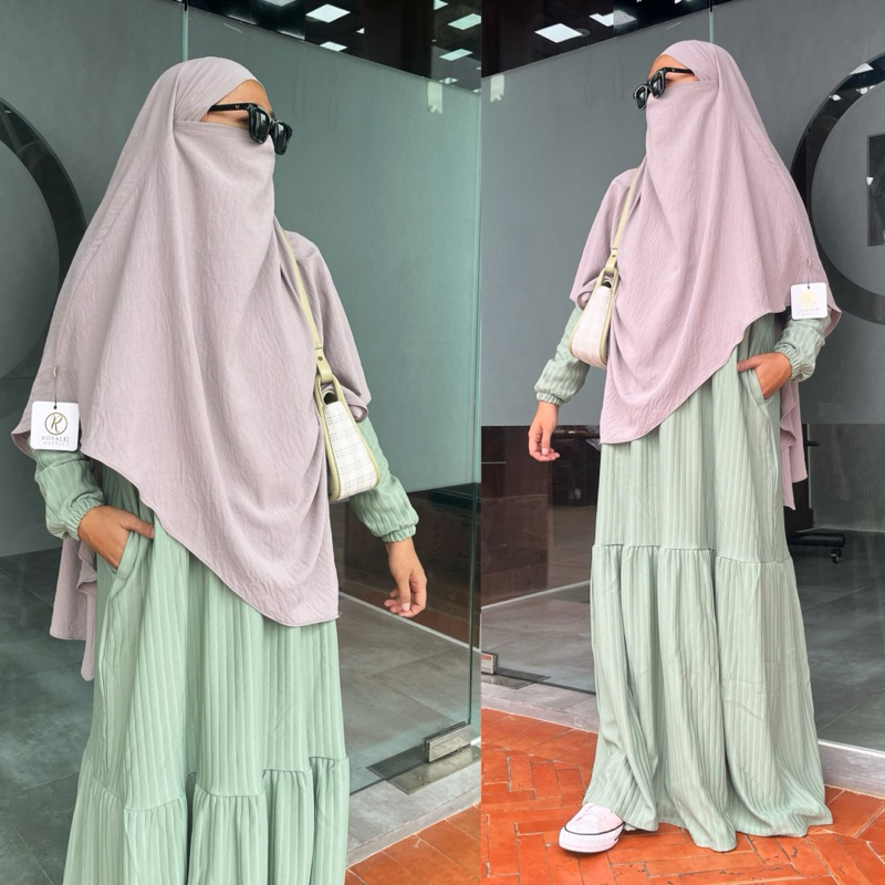 Jual GAMIS KNIT POLOS | Shopee Indonesia
