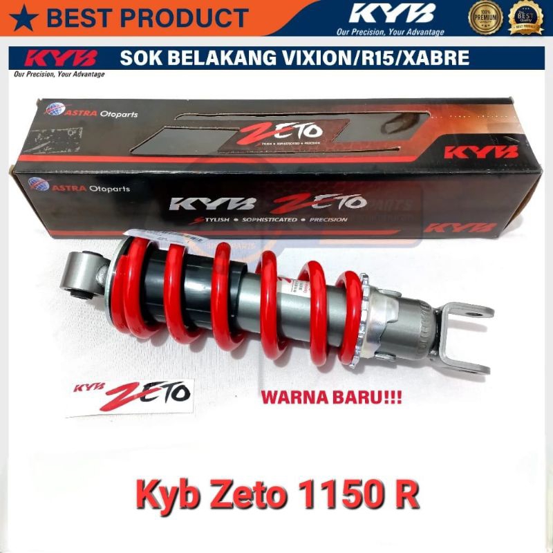 Jual SHOCK BREAKER KAYABA KYB ZETO ZT 1150 R ORIGINAL UNTUK MOTOR YAMAHA R15 R 15 VIXION NEW ...