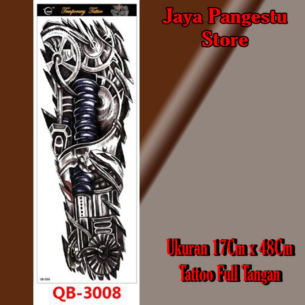Jual TATTO TEMPORARY TATO TEMPORER FULL TANGAN FULL HAND VIRAL TATO ...