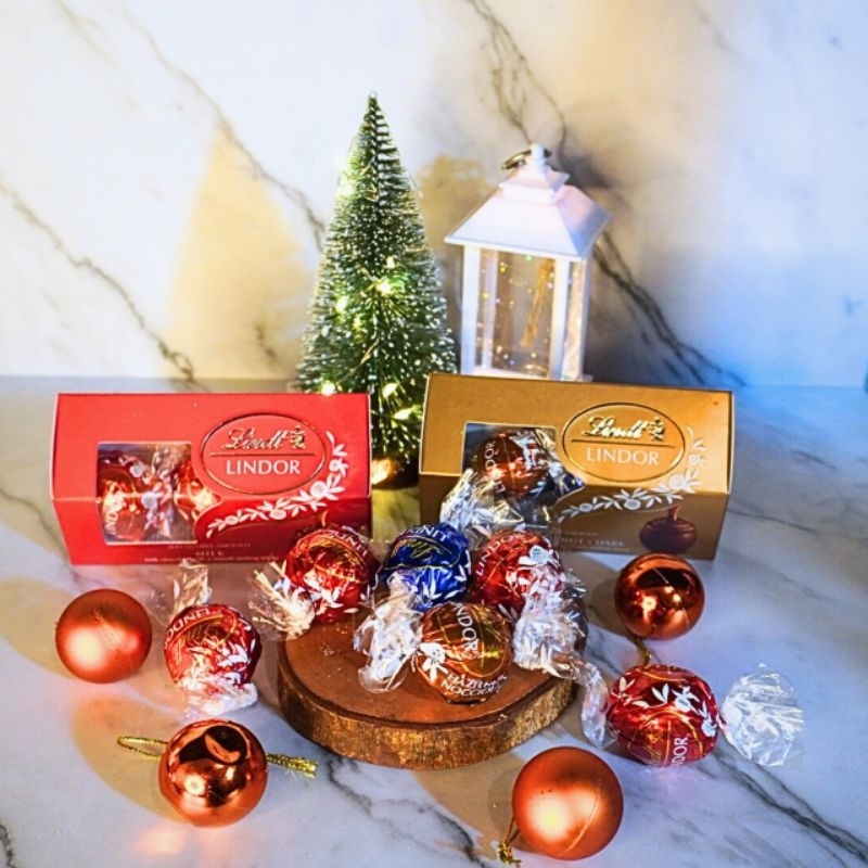Jual Chocolate Lindt Lindor Trio Milk/Assorted | Shopee Indonesia