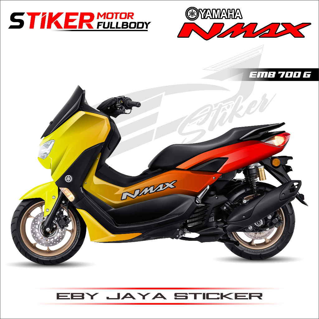 Jual STIKER MOTOR NMAX ALL TIPE-STIKER GRATIS CUSTOM NAMA VARIASI ...