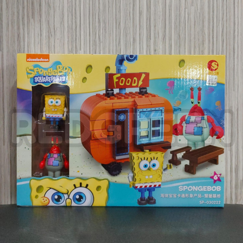 Jual Block spongebob squarepants -ship resto (spongebob ) mainan anak ...