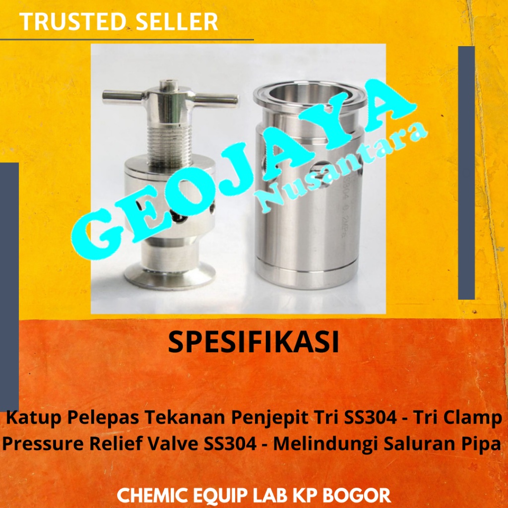 Jual Katup Pelepas Tekanan Penjepit Tri SS304 - Tri Clamp Pressure ...