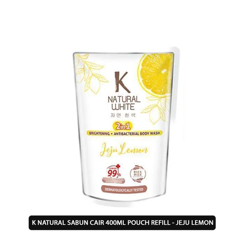 Jual K NATURAL SABUN CAIR KOREAN BEAUTY PUTIH NATURAL 400 ML | Shopee ...