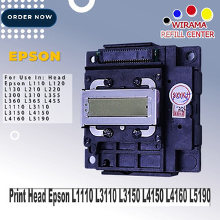 Jual Print Head Epson original copotan L1110 L3110 L3150 L4150 L4160 ...