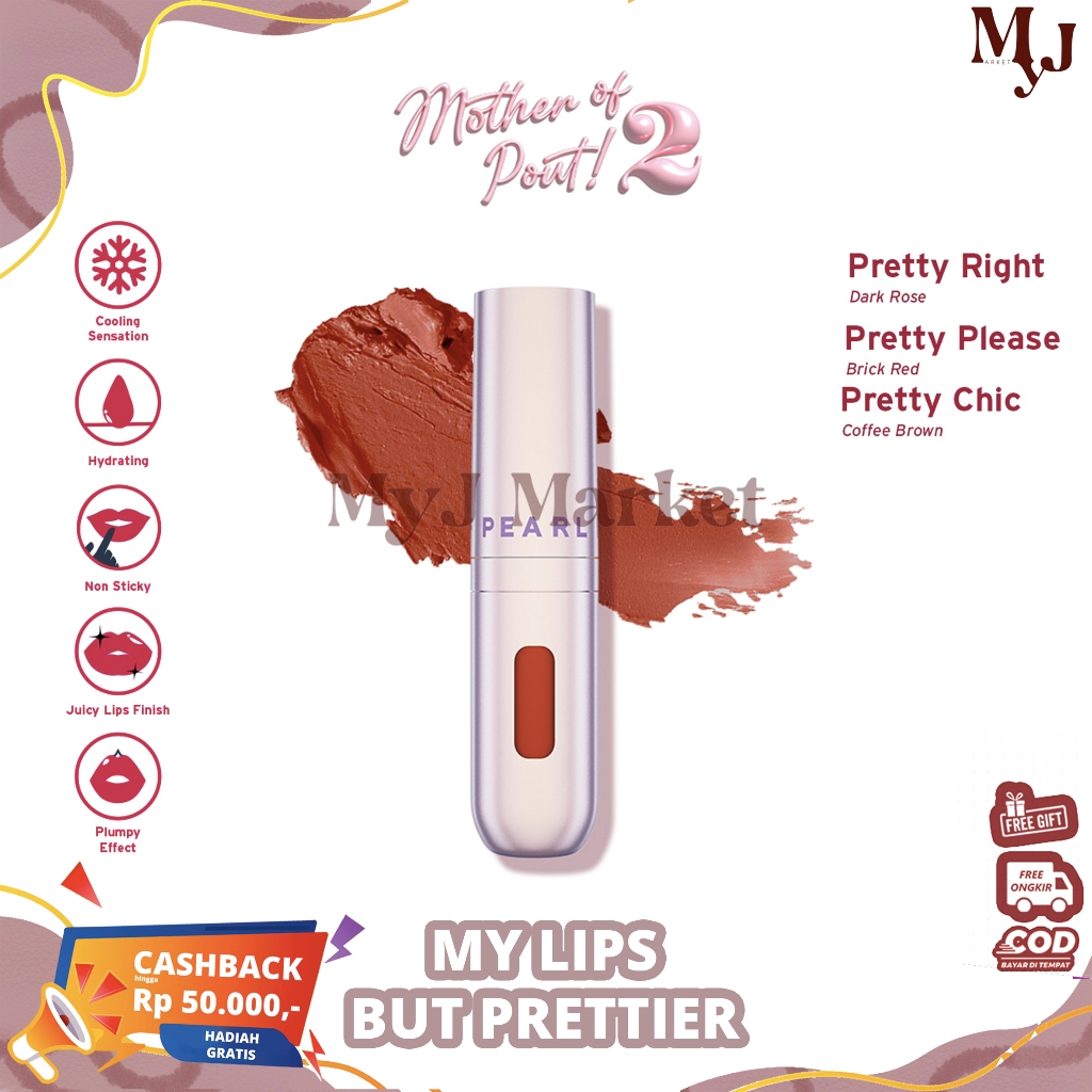 Jual [Made by Tasya Farasya] Mother Of Pearl MOP - My Lips But Prettier ...