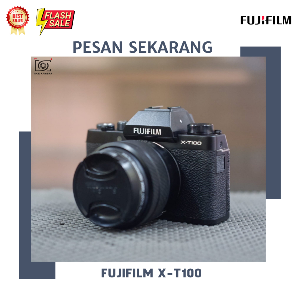Jual KAMERA MIRRORLESS FUJIFILM X-T100 TERMURAH | Shopee Indonesia