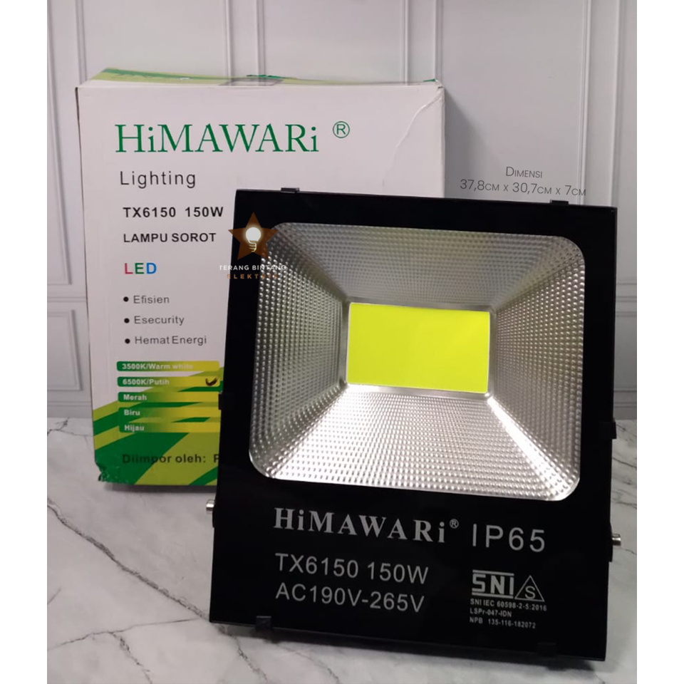 Jual Lampu sorot led 150 watt lampu tembak led 150 w Himawari super bright - Putih | Shopee ...