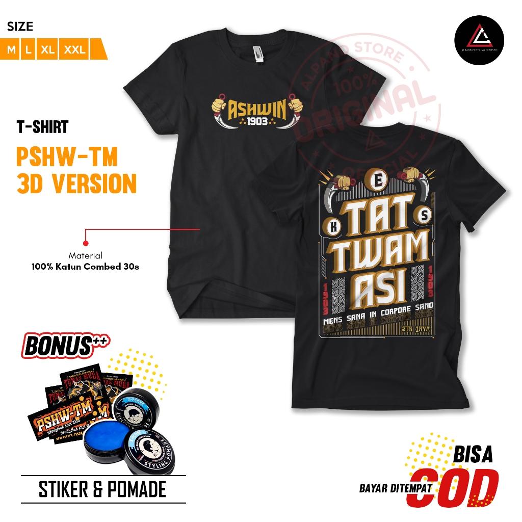 Jual KAOS PSHW 3D-SH WINONGO-ASHWIN STK 1903 | Shopee Indonesia
