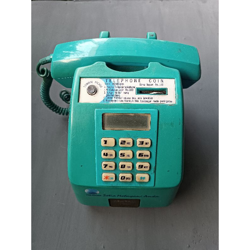 Jual telephone coin telkom jadul. telephone coin telkom vintage ...