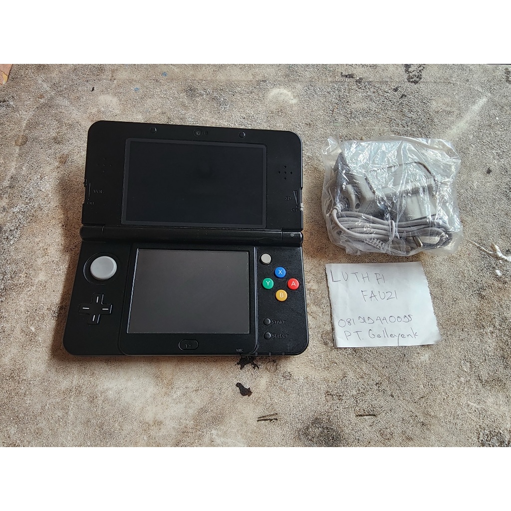 Jual New Nintendo 3DS not XL Black CFW Luma 32GB 11 | Shopee Indonesia