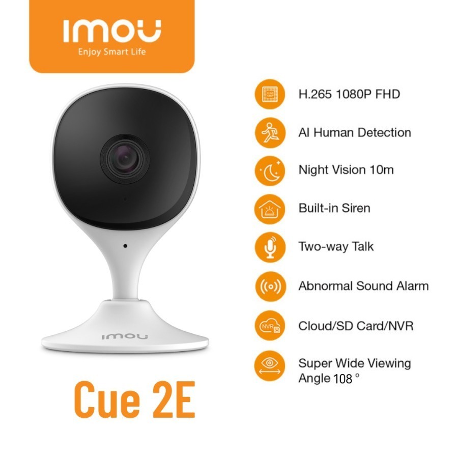 Jual Imou Cue 2E Smart IP Camera Indoor 1080P Full HD 2.8mm Two-way ...