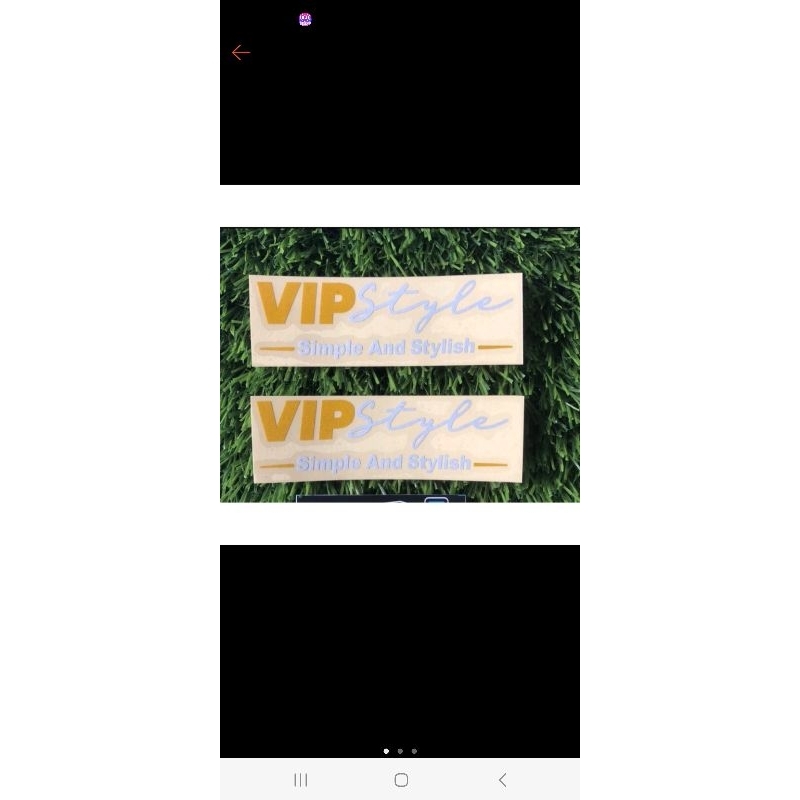 Jual sticker cutting VIP | Shopee Indonesia