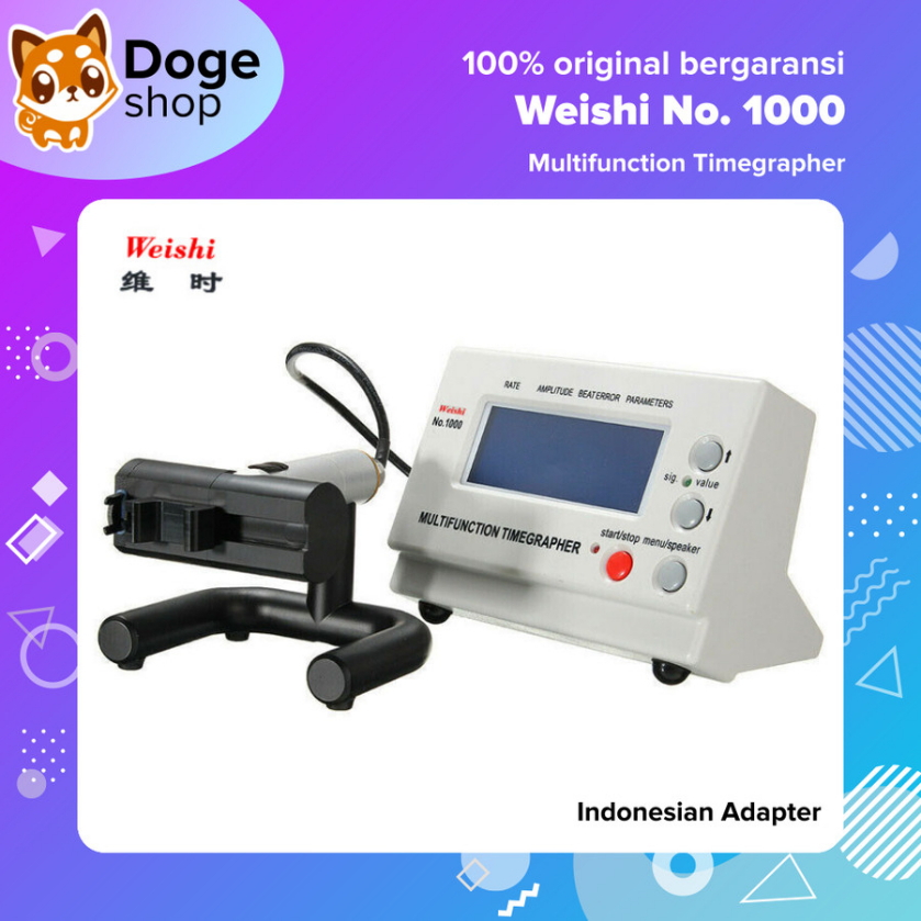 Jual Weishi No. 1000 Timegrapher Watch Calibration Timing Tool Machine ...