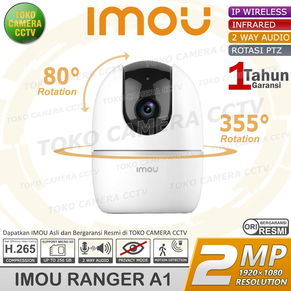 Jual IMOU RANGER A1 CCTV WIFI KAMERA IP CAMERA WIRELESS IMOU RANGER 2 ...