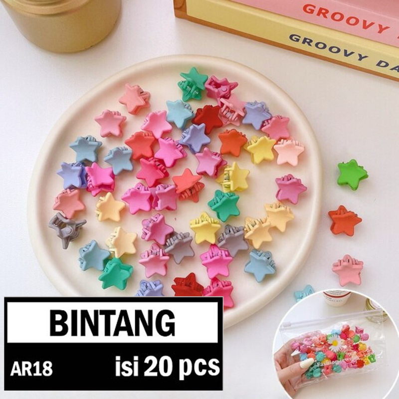 Jual Jepit Rambut Mini Model Lucu Isi 20pcs Jepitan Rambut Anak ...