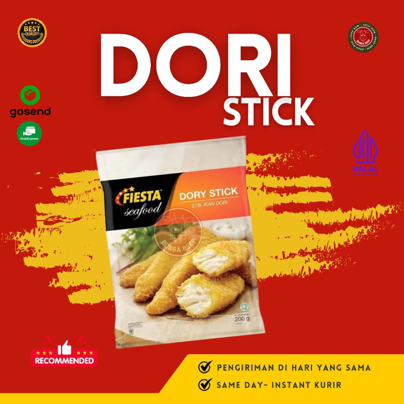 Jual (BISA INSTANT) Dori Stick Fiesta 200gr | Ikan Dori Tepung Crispy ...