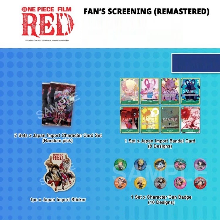 Jual One Piece Film: Red (Remastered) X CGV Official Fans Screening ...