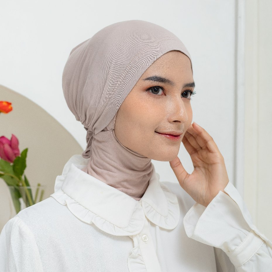 Jual Magenta Hijab - TieBack Dalaman Jilbab | Ciput Bandana Turki Tali ...