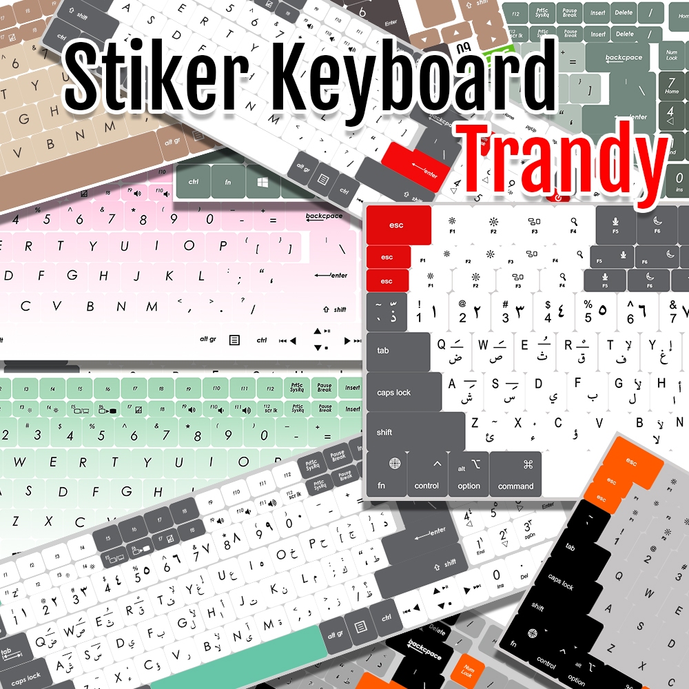 Jual Stiker Keyboard ASUS | Universal Garskin Keyboard ASUS | Stiker ...