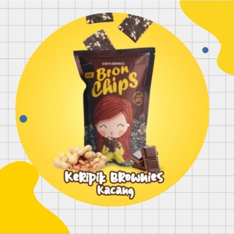 Jual (READY) Snack Coklat Cemilan Keripik Brownies Crispy Panggang ...