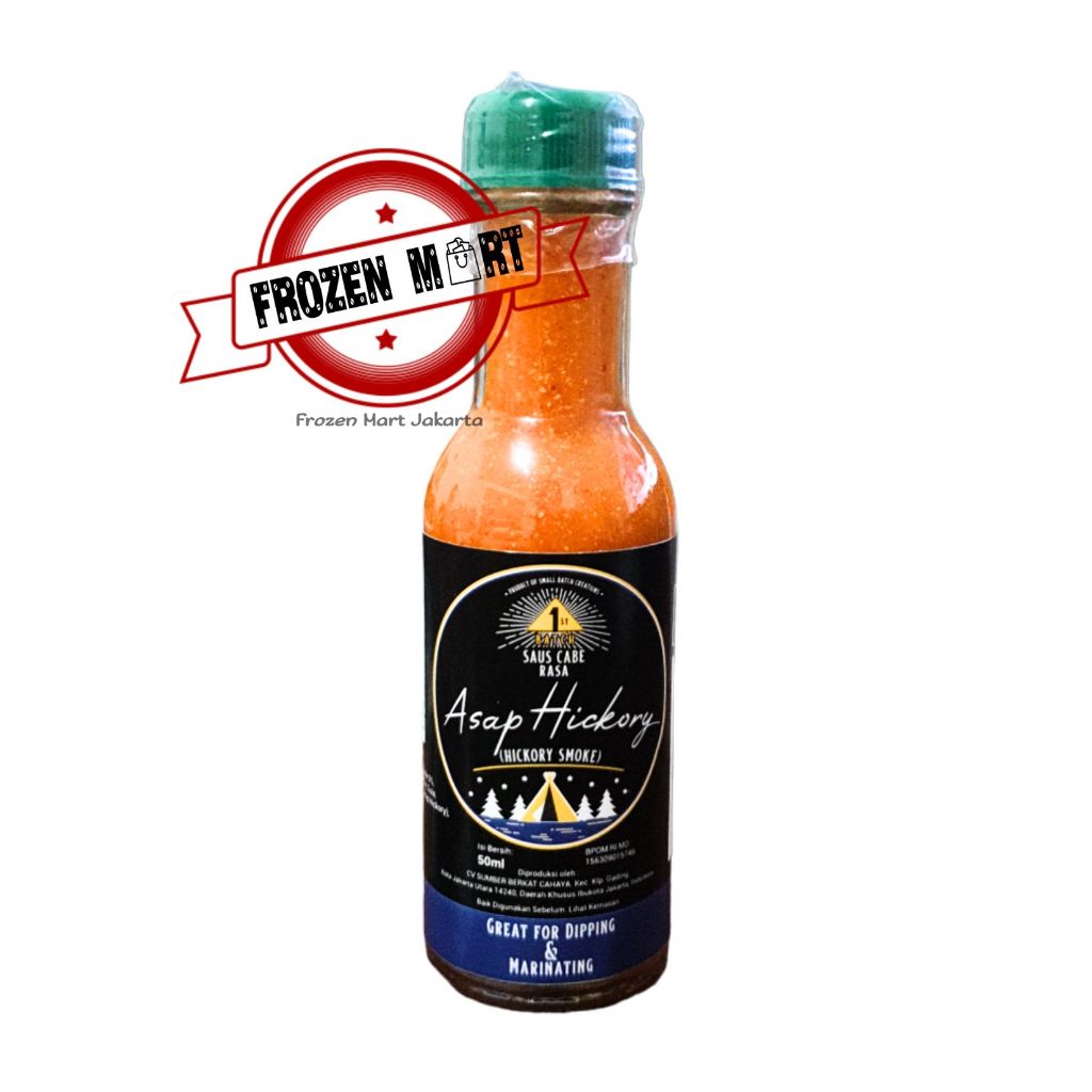 Jual 1ST BATCH Saus Cabe Smoke Hickory / Tabasco / Mexican Sauce 50Ml ...