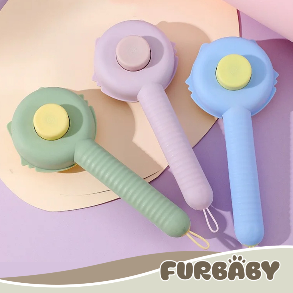 Jual Brush Anjing Kucing Model Kucing | Sisir Grooming Comb | Sisir ...