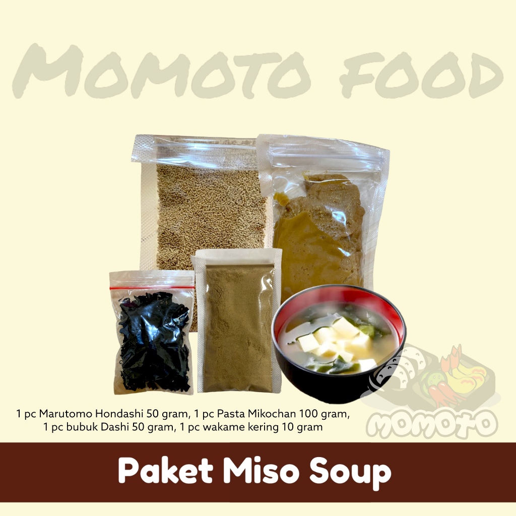 Jual Paket Sup Miso Lengkap Resto Jepang Soup Pasta Asli | Shopee Indonesia