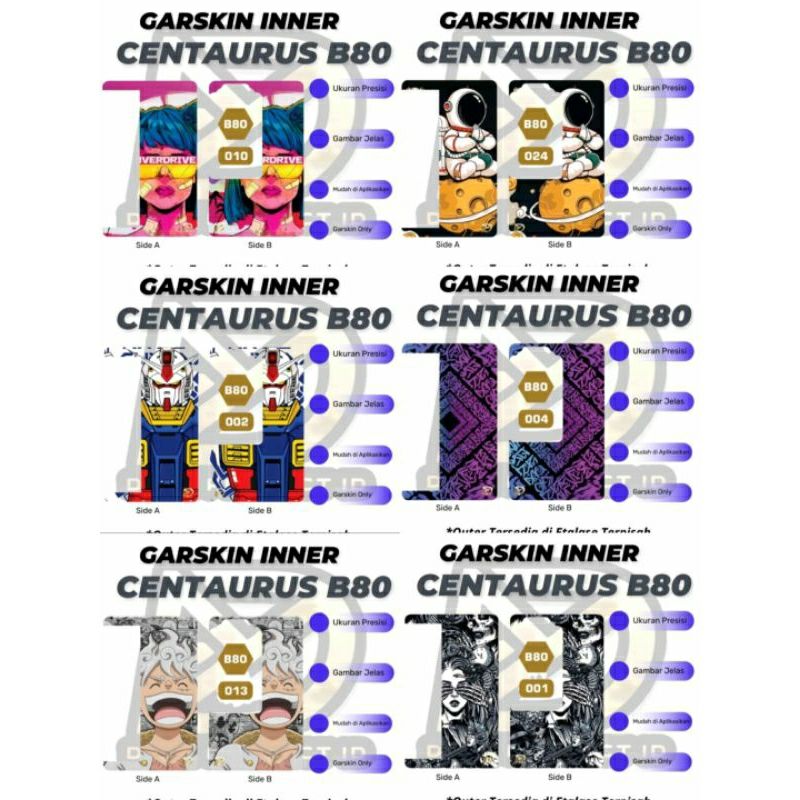 Jual navyrashop_stiker garskin inner b80 cent b80 | Shopee Indonesia