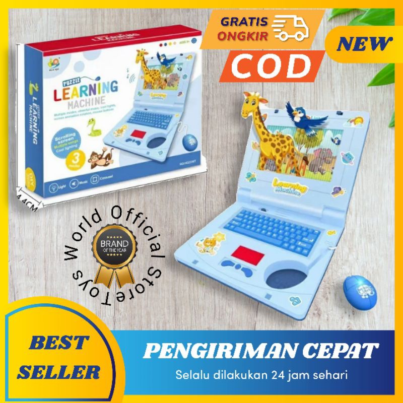 Jual Toys - Mainan Laptop Anak Alat Bantu Belajar Learning Machine ...