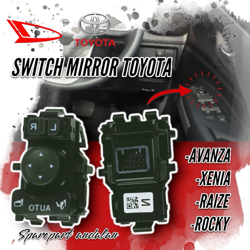 Jual Tombol switch saklar retrack Toyota daihatsu raize Rocky Avanza ...