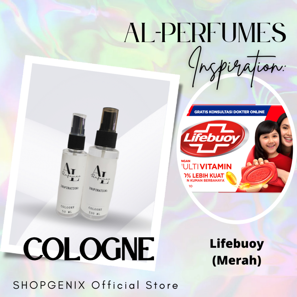Jual AL-PERFUMES Parfum Spray, Cologne INSPIRED BY Sabun Mandi/Sabun ...