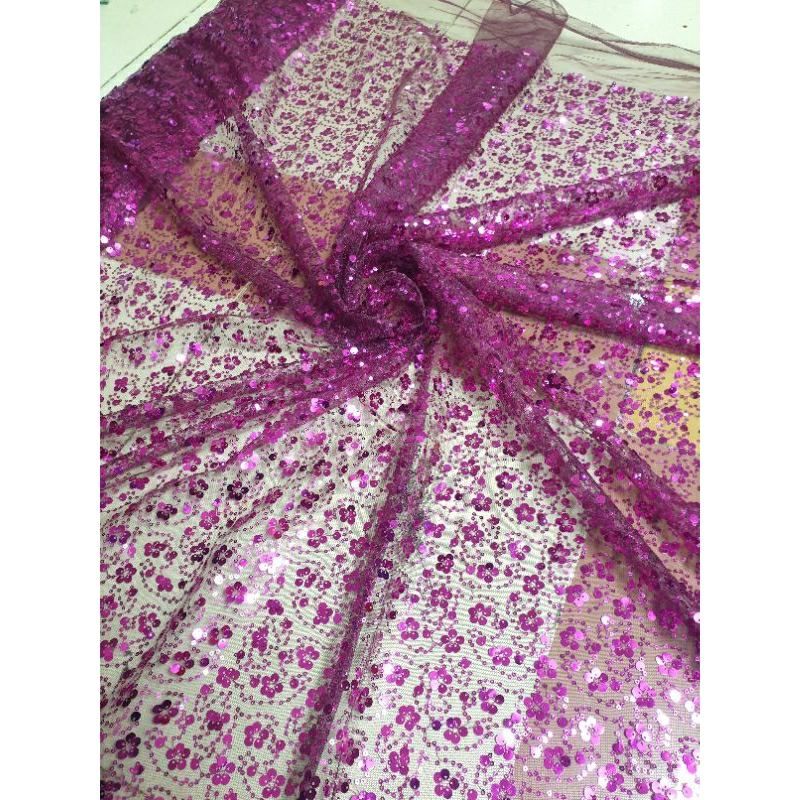 Jual promo!!Kain Tile Payet Squin full payet / kain tile payet sequin ...