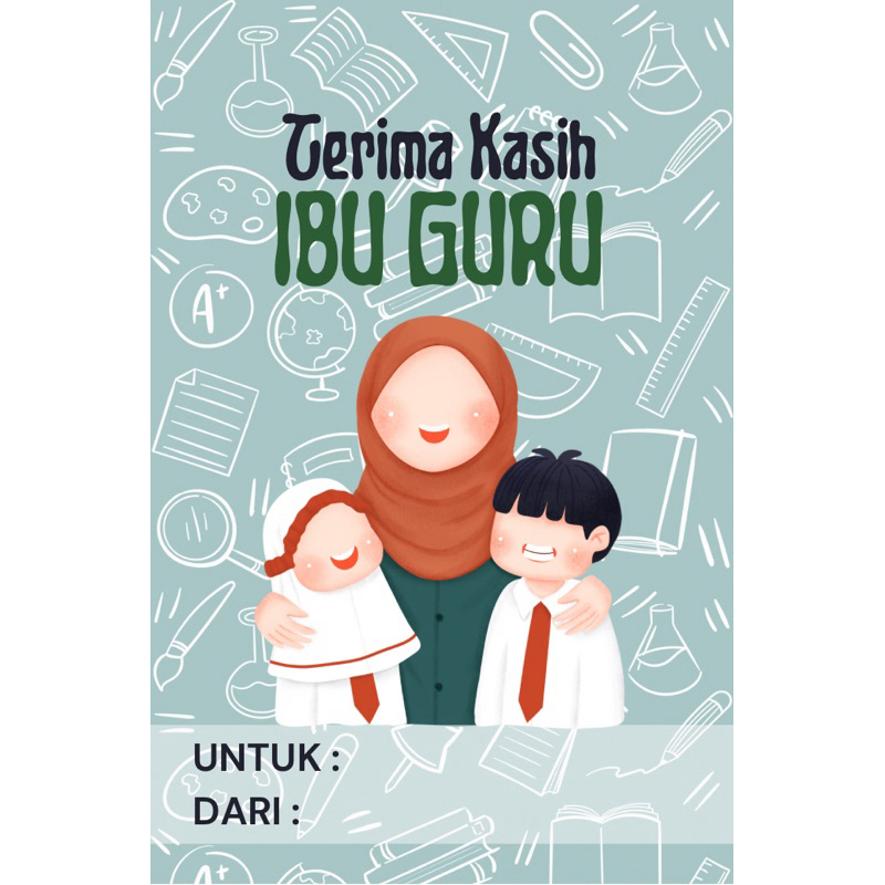 Jual Greeting Card Hang Tag Hari Guru Kenaikan Kelas Kelulusan T Tag Hadiah Kartu Ucapan