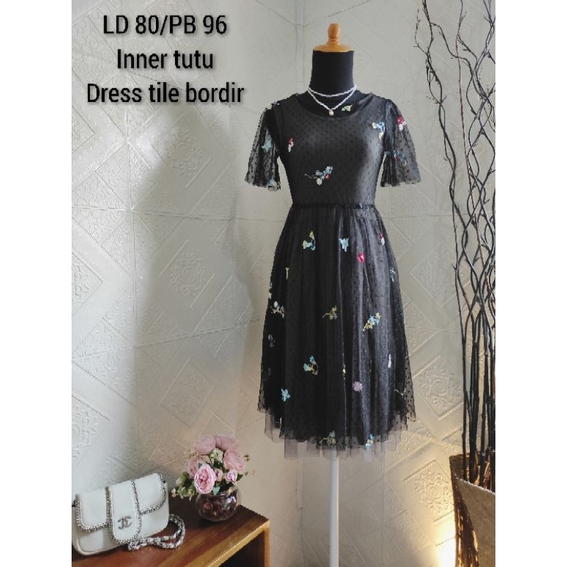 Jual Dress kondangan/Dress pesta/Dress brukat/Dress tile | Shopee Indonesia