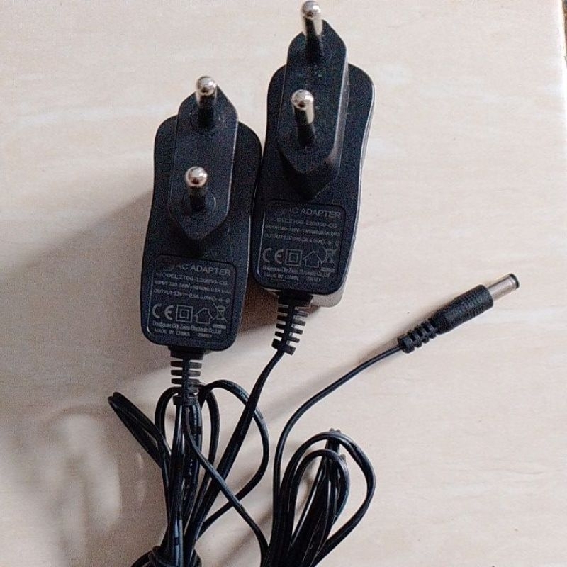 Jual adaptor modem router stb cctv 12v 1a atau 12v 2a atau 9v 0.5a ...