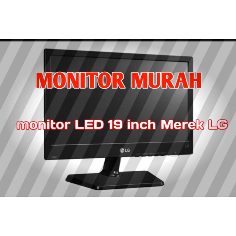 Jual monitor komputer LED LG 19 inch. | Shopee Indonesia