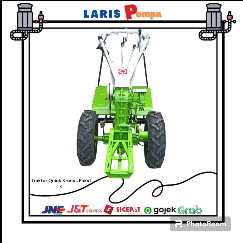 Jual Traktor Quick Kronos Paket 4 + Mesin Diesel Kubota RD 110 DI-NB ...