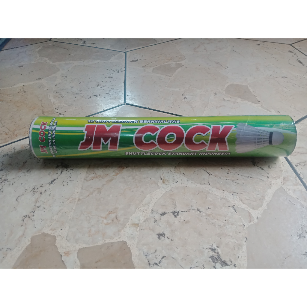 Jual (1 slop) Shuttlecock JM COCK / Kok Badminton/ Kok Bulu Tangkis 12 ...