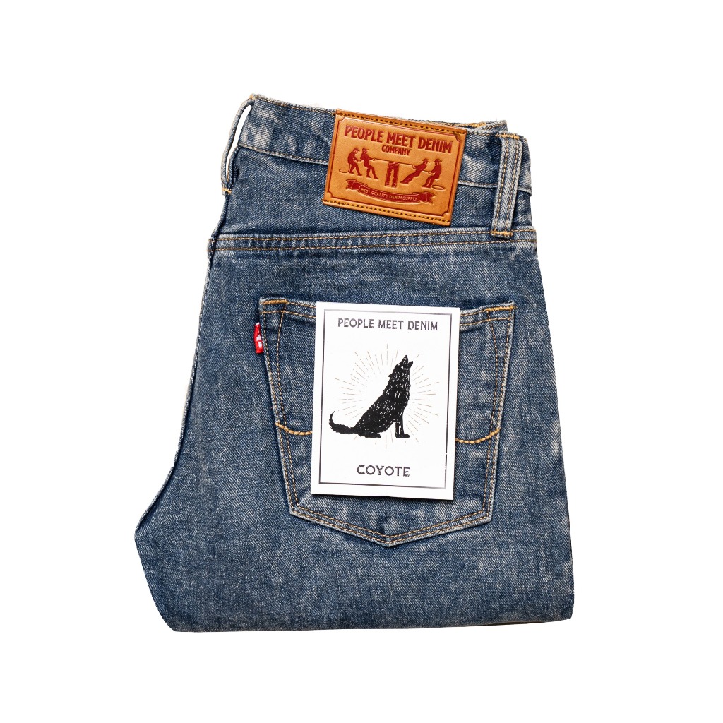 Jual PMD & CO - COYOTE - Pre-Washed Denim - 14oz - Selvedge Accent ...