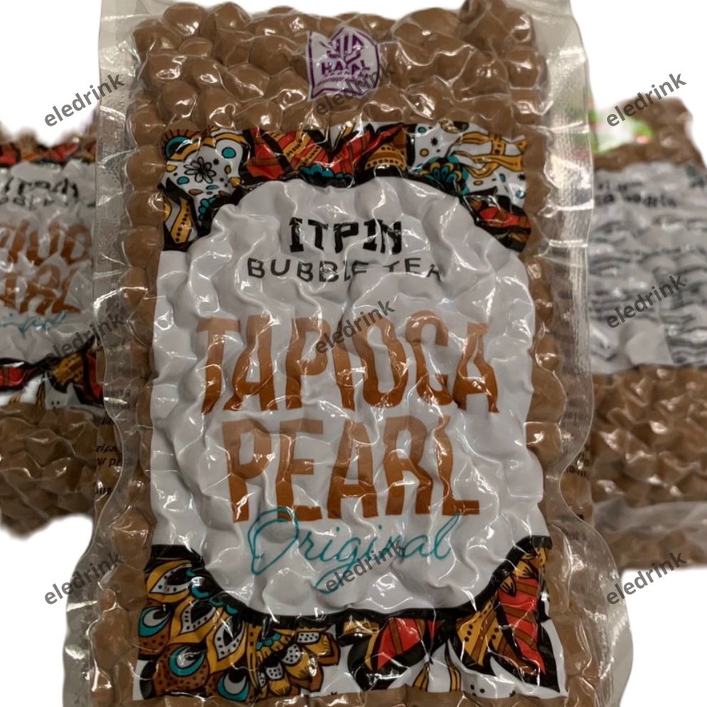 Jual TIPE PYQ824 ITPIN 1kg TAPIOCA PEARL PREMIUM tapioka Bubble Tea | Boba Milk Tea | Buble teh ...