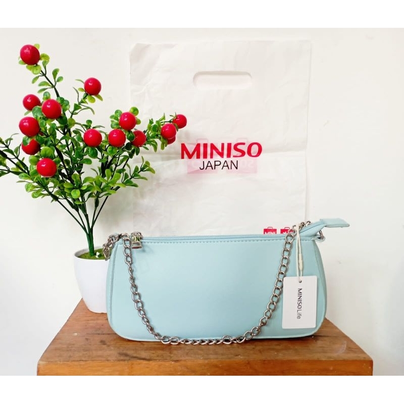 Jual [MINISO ORIGINAL HANDBAG] MINISO ORI NEW | Shopee Indonesia