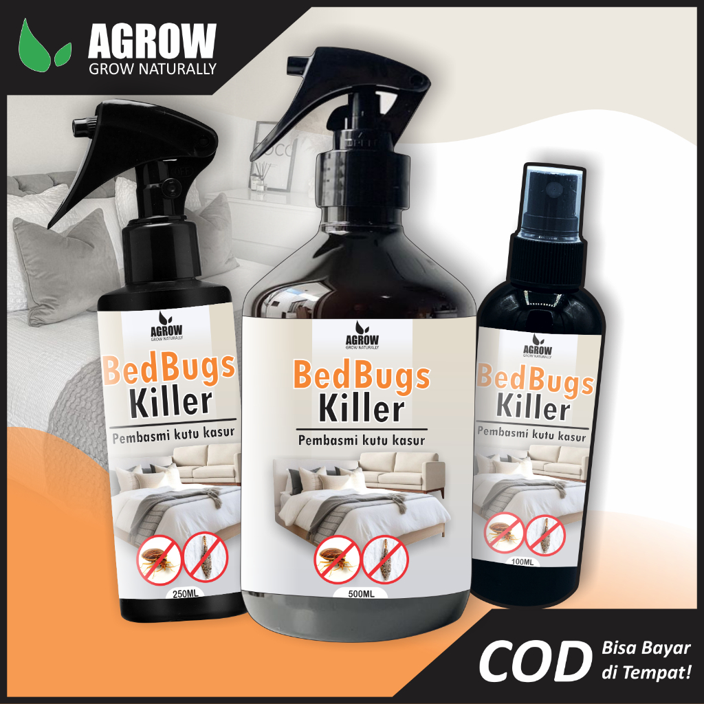 Jual Cairan Obat Pembasmi Kutu Kasur Anti Tungau Bed Bugs Spray Anti ...