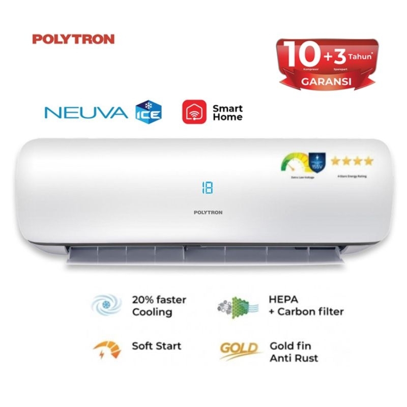 Jual AC POLYTRON PAC05VZS 0.5PK SMART STANDARD UNIT ONLY | Shopee Indonesia