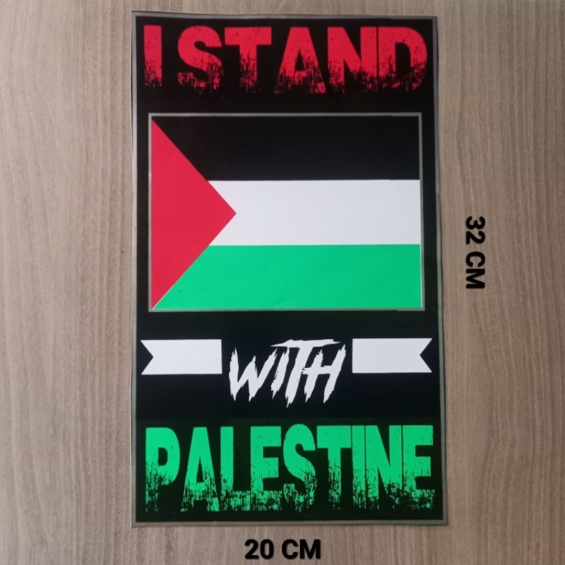 Jual STIKER BENDERA PALESTINA/PALESTINE VINYL UKURAN BESAR | Shopee ...