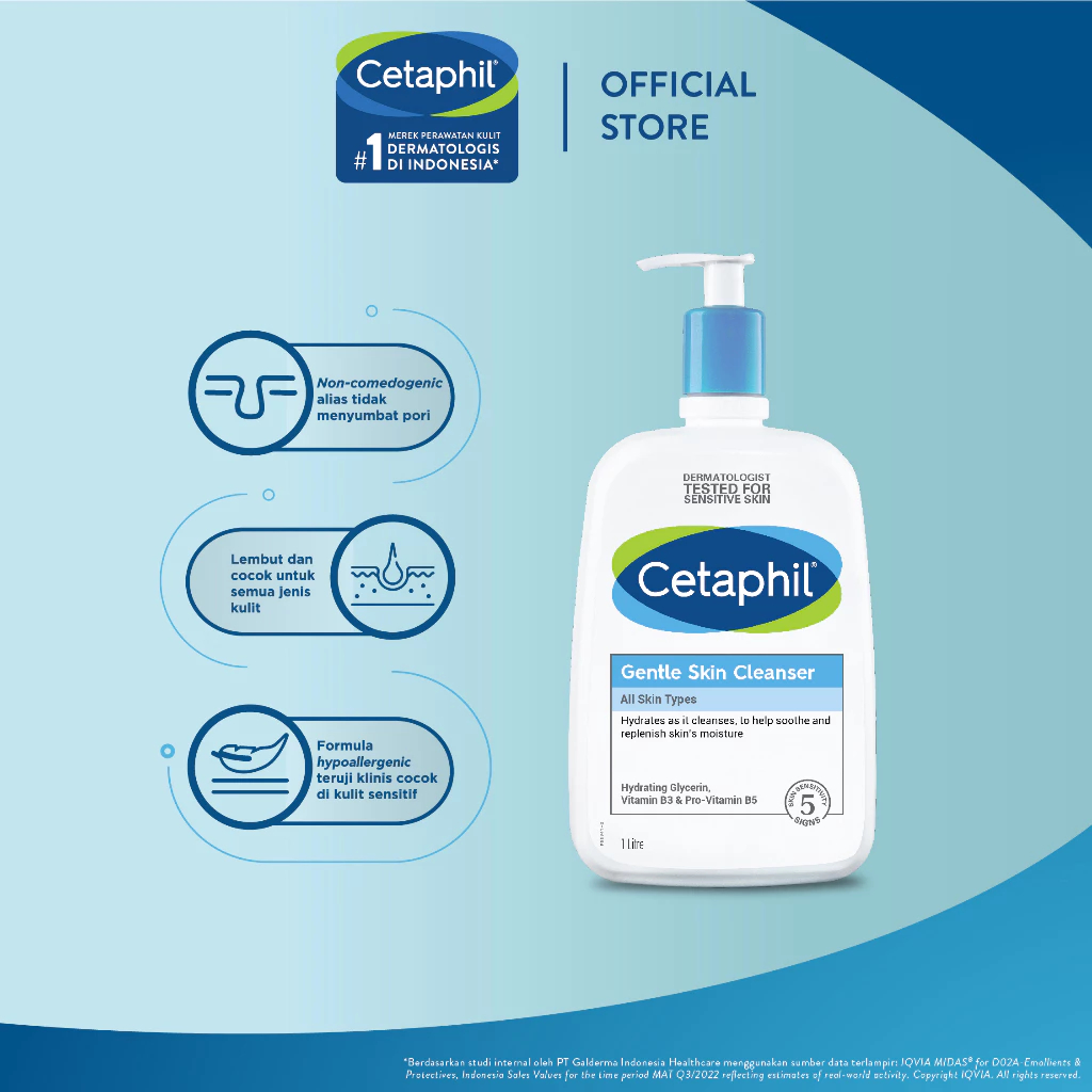 Jual Cetaphil Gentle Skin Cleanser 500ml | Shopee Indonesia