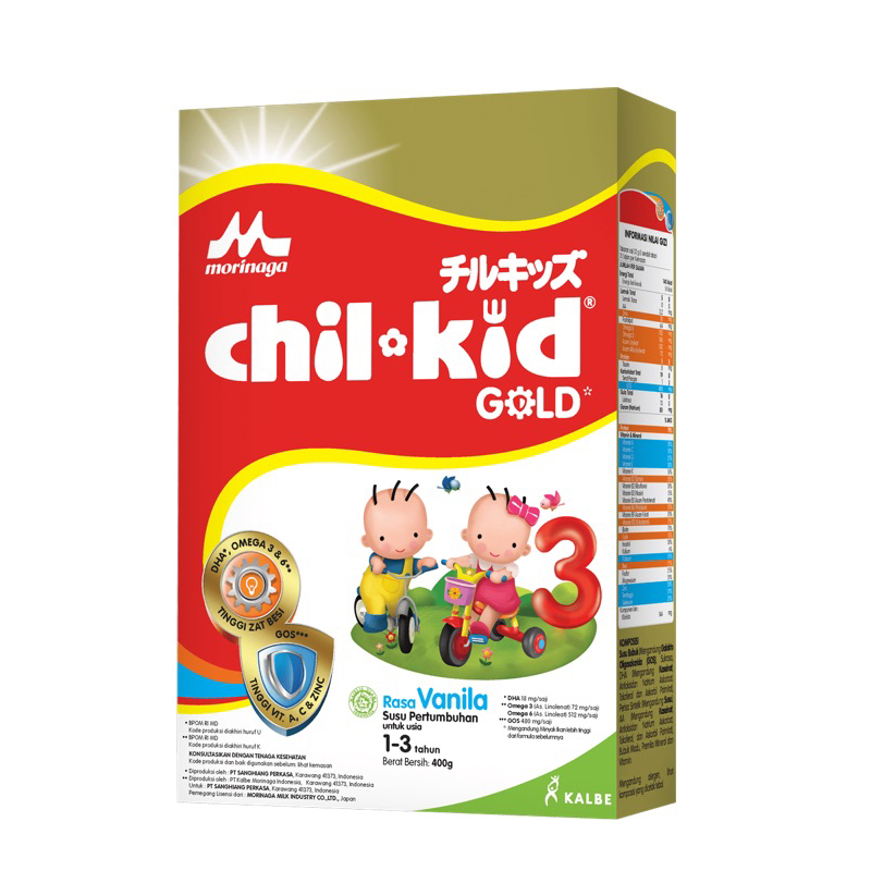 Jual CHIL*KID GOLD VANILLA KEMASAN 400G | Shopee Indonesia
