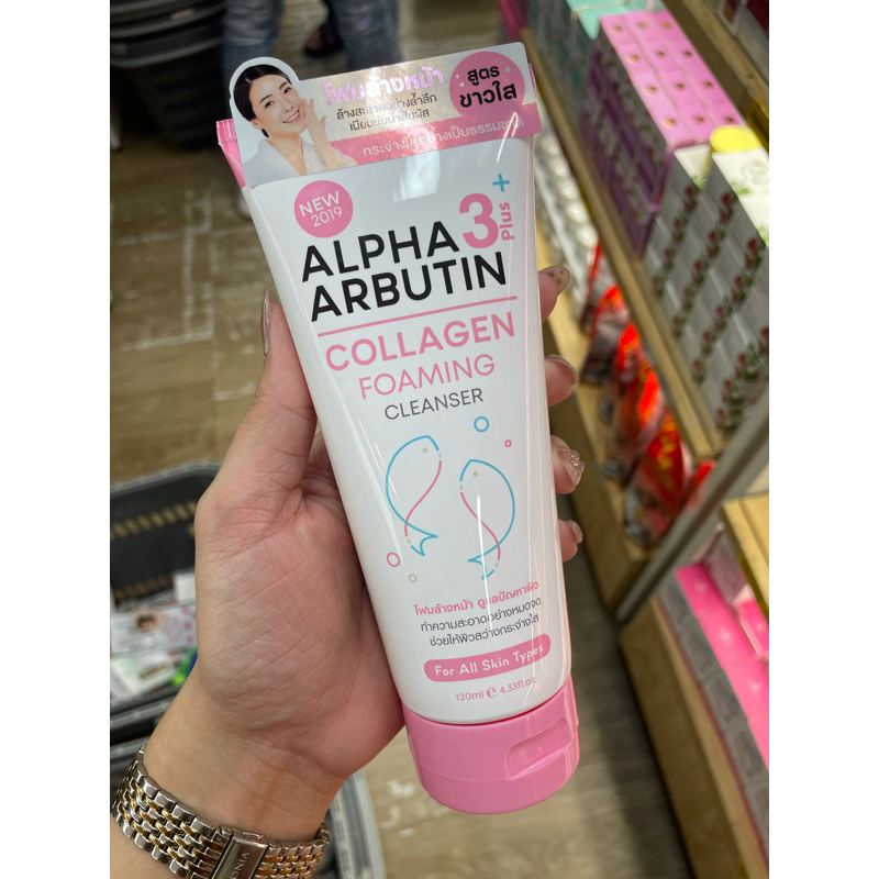 Jual Alpha Arbutin 3 Plus Collagen Foaming Cleanser, Produk bangkok bkk ...