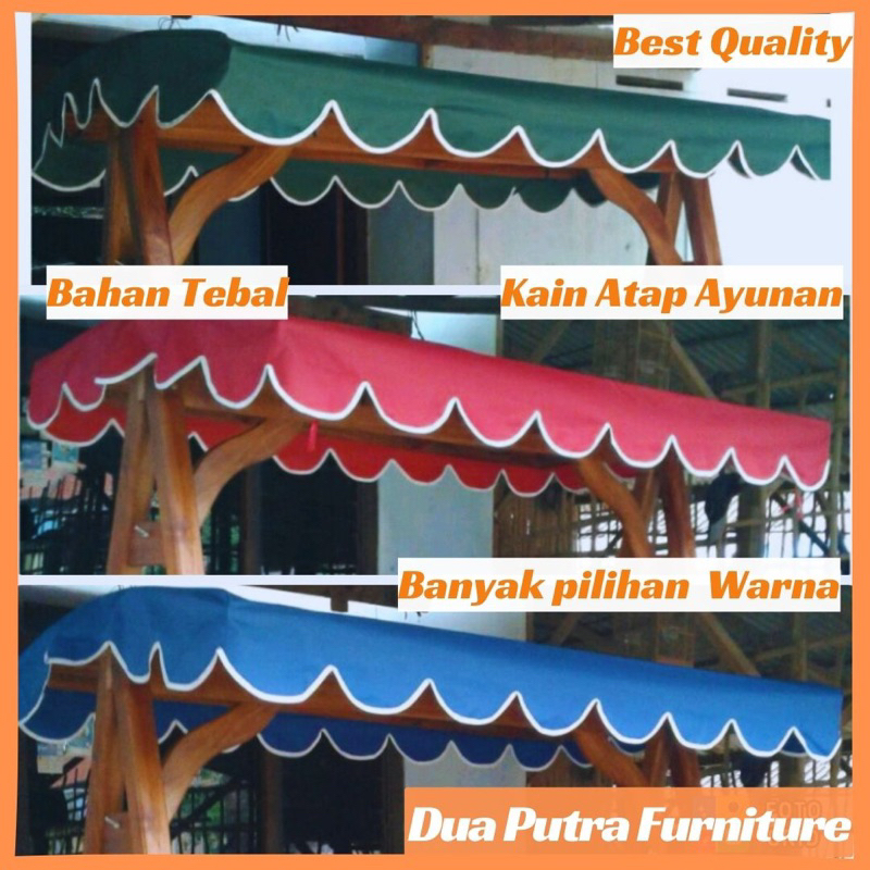 Jual kain atap ayunan, kain ayunan jati outdoor, kain ayunan kayu jati ...